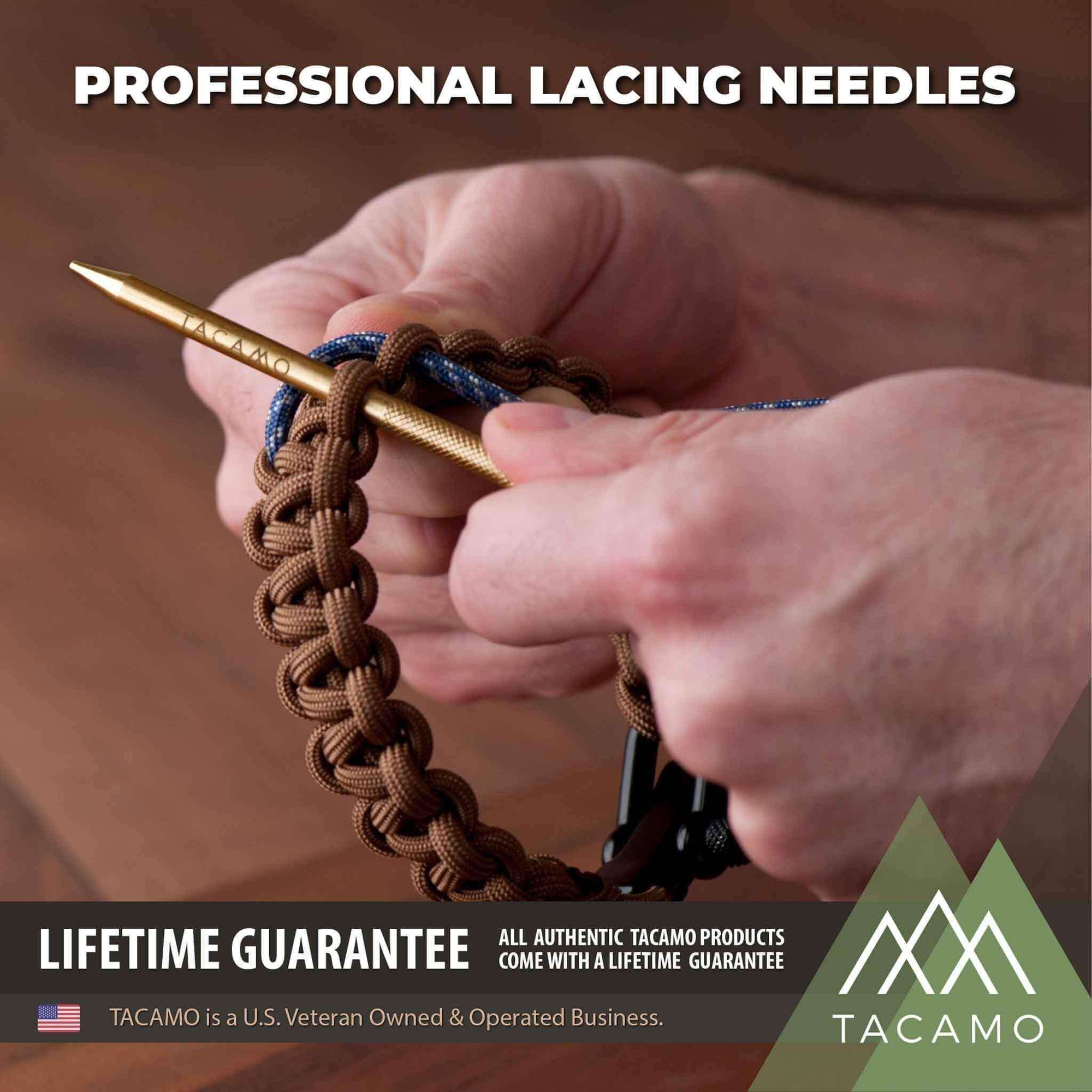 7-Piece Professional Brass Paracord FID Set - TITAN Survival