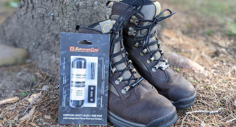 SurvivorCord Survival Boot Laces - TITAN Survival