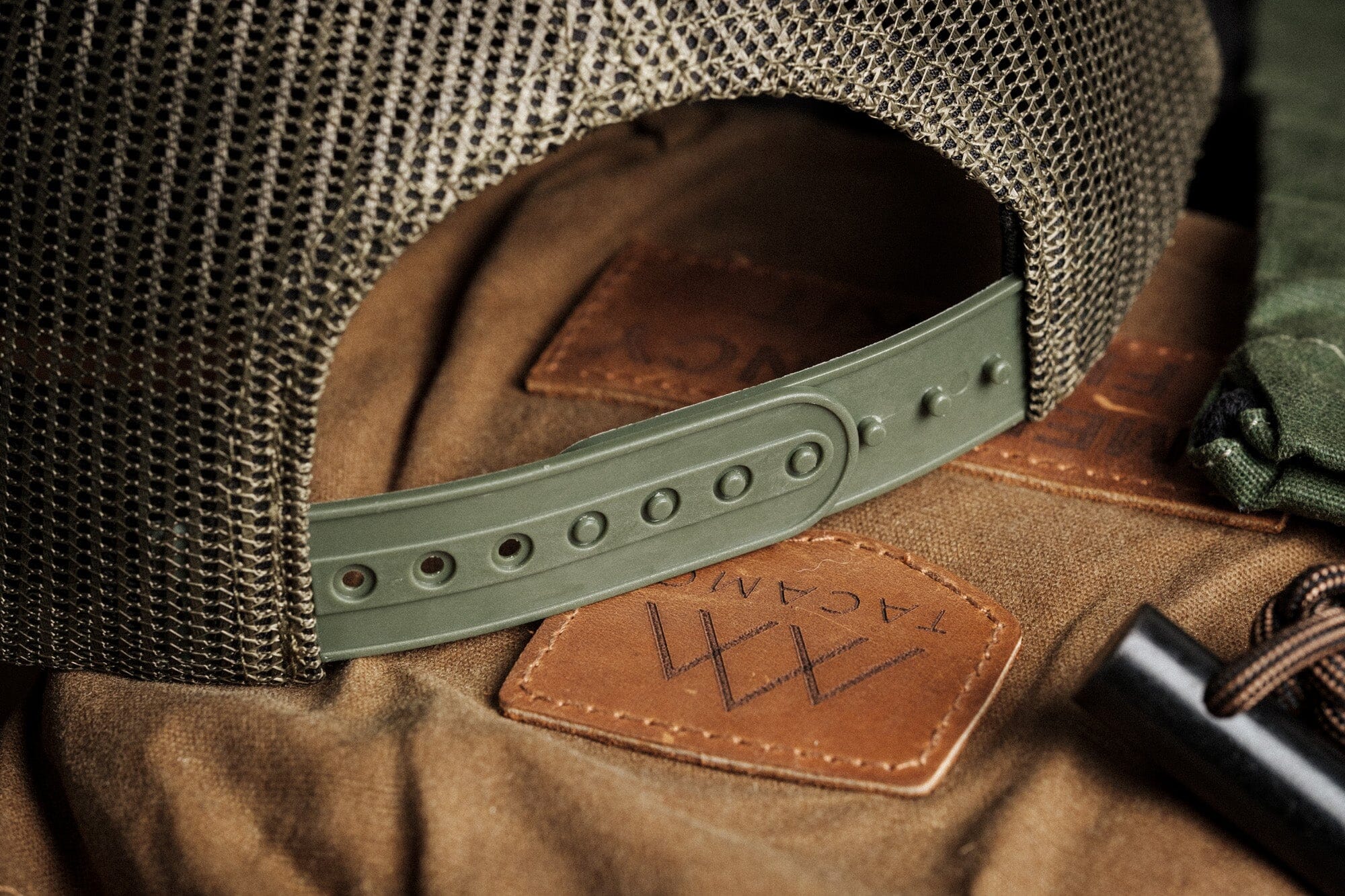 Waxed Camo Trucker Hat - TITAN Survival